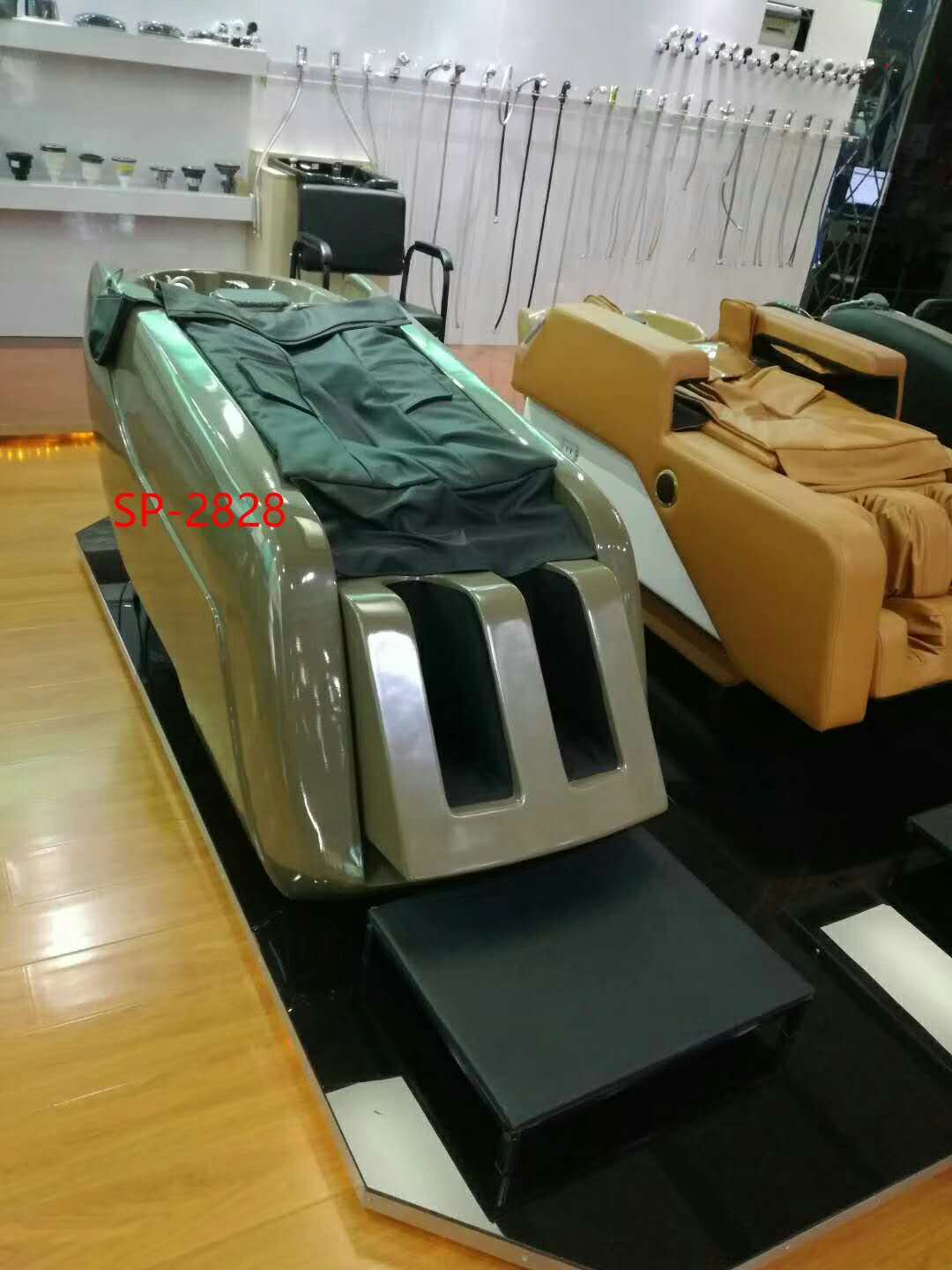 Electric Facial Massage Shampoo Chairs Hair Backwash Bed Salon Shampoo Bowl